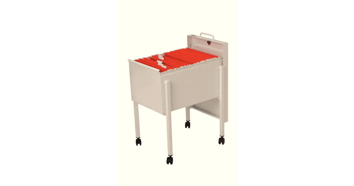 Suspension File Trolley A4 with Lockable Lid | ESSELTE