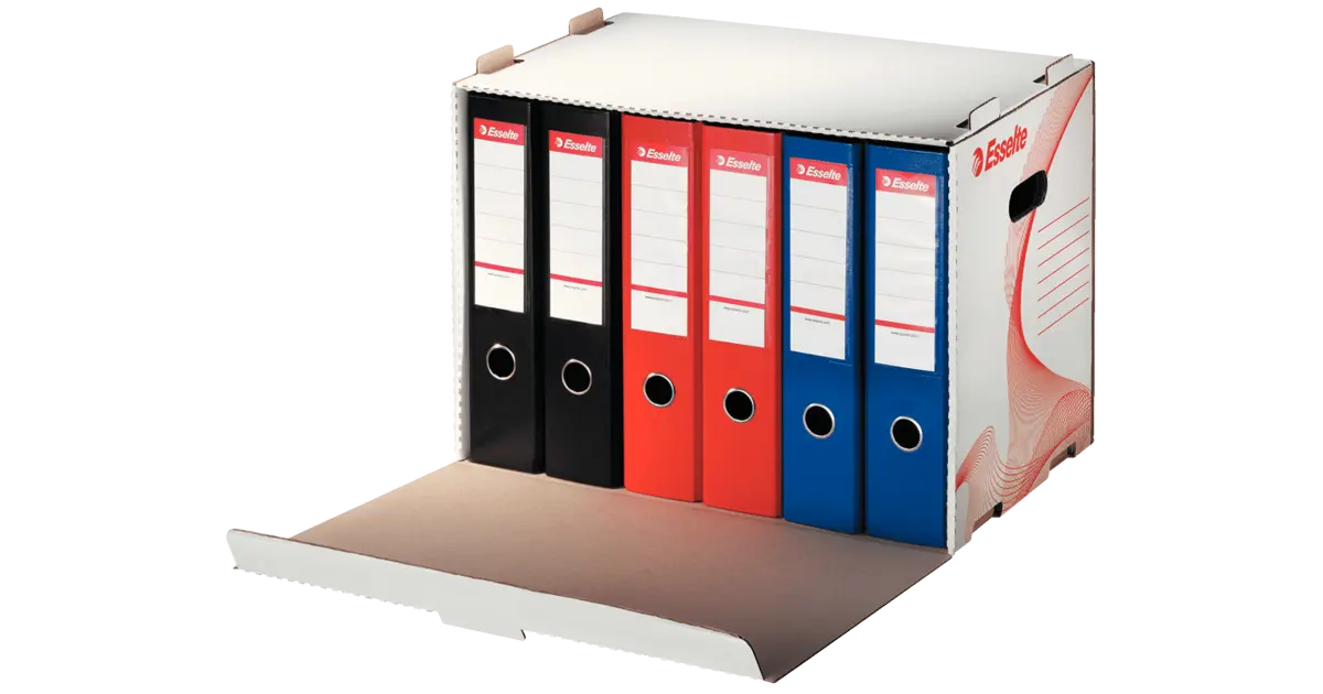 Esselte Standard Storage and Transportation Box for binders | ESSELTE