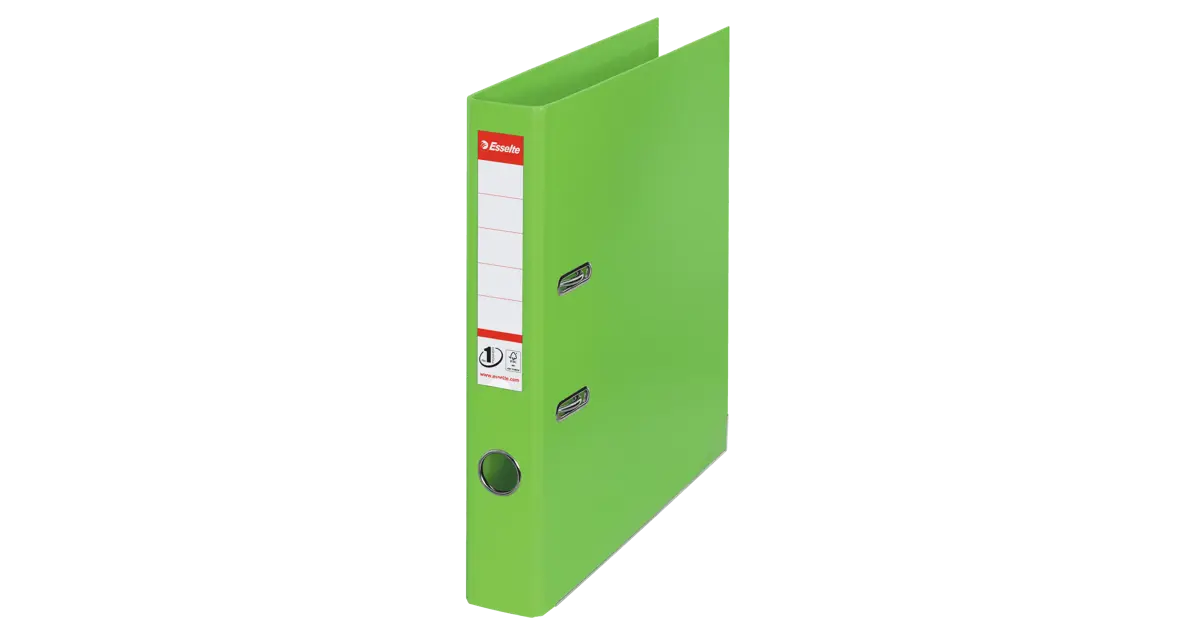 Esselte No.1 VIVIDA Lever Arch File PP, 30% pre-consumer recycled PP ...