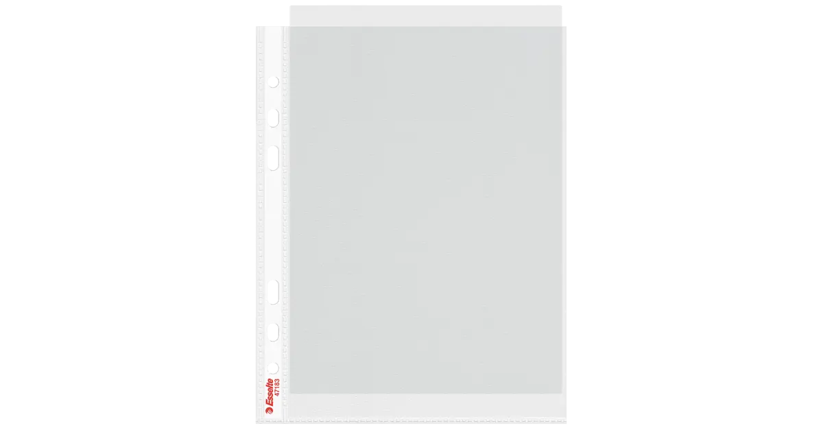 Esselte Quality Pocket A5, 30% pre-consumer recycled plastic | ESSELTE