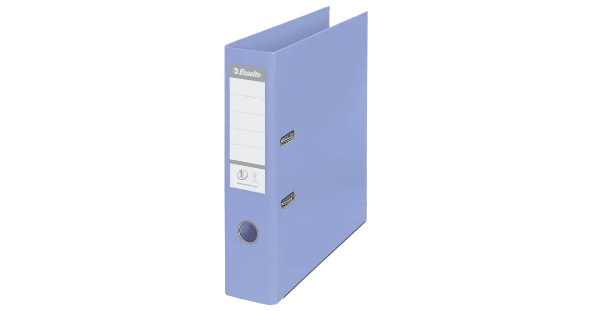 Esselte No.1 Solea brevordner PP, 30% recirkuleret folie (før-forbrug ...