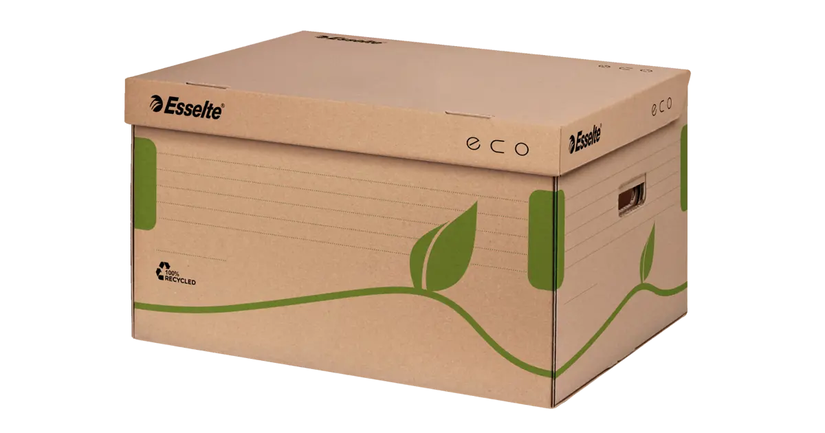 Esselte Eco Archiv-Container mit Deckel | ESSELTE
