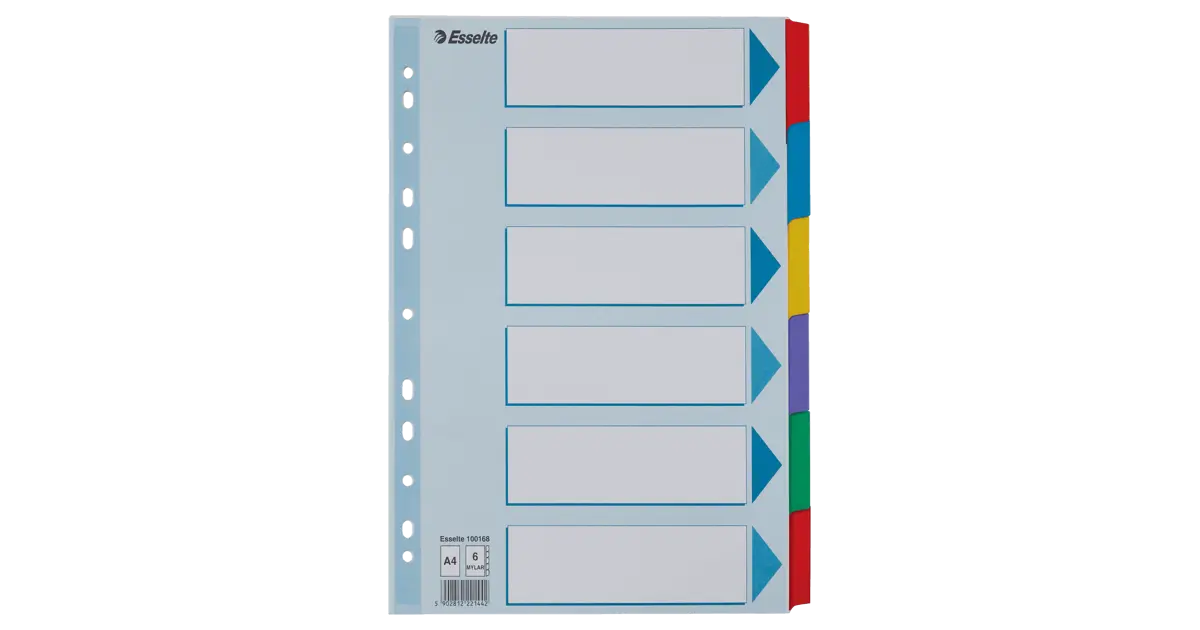Esselte Register Blanko, Karton | ESSELTE Esselte Register Blanko, Karton | ESSELTE