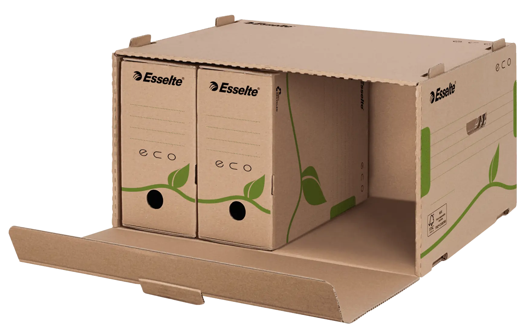Esselte Eco Storage and Transportation Box with side opening | ESSELTE