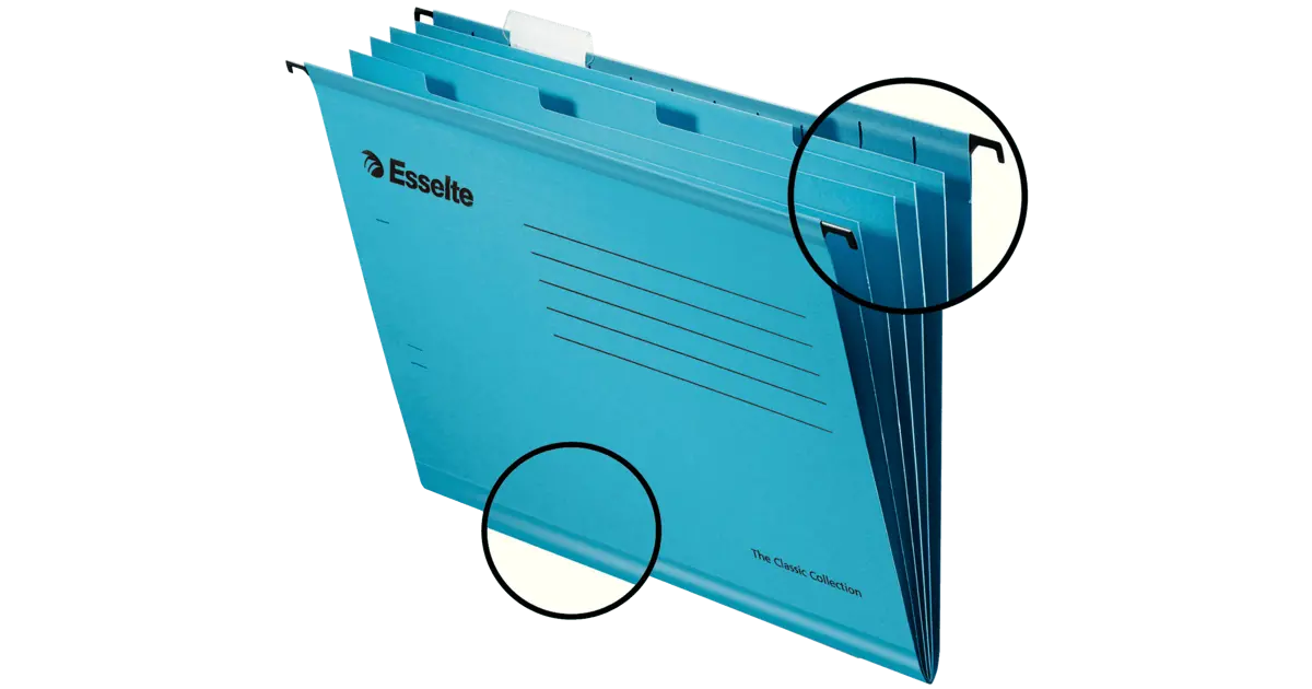 Esselte Classic Reinforced Suspension File with dividers | ESSELTE