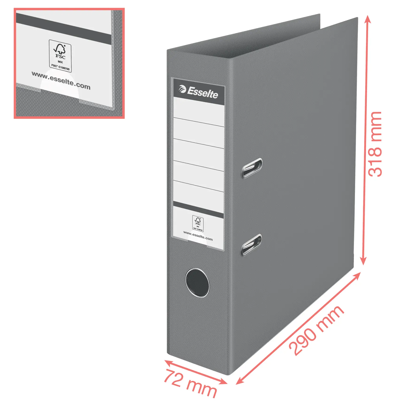 Esselte Colour'Breeze Lever Arch File PP | ESSELTE