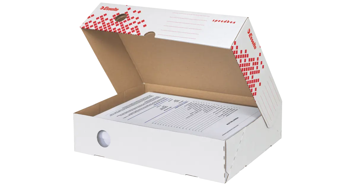 Archiving Box Esselte Speedbox FSC® Horisontal 80 mm | ESSELTE