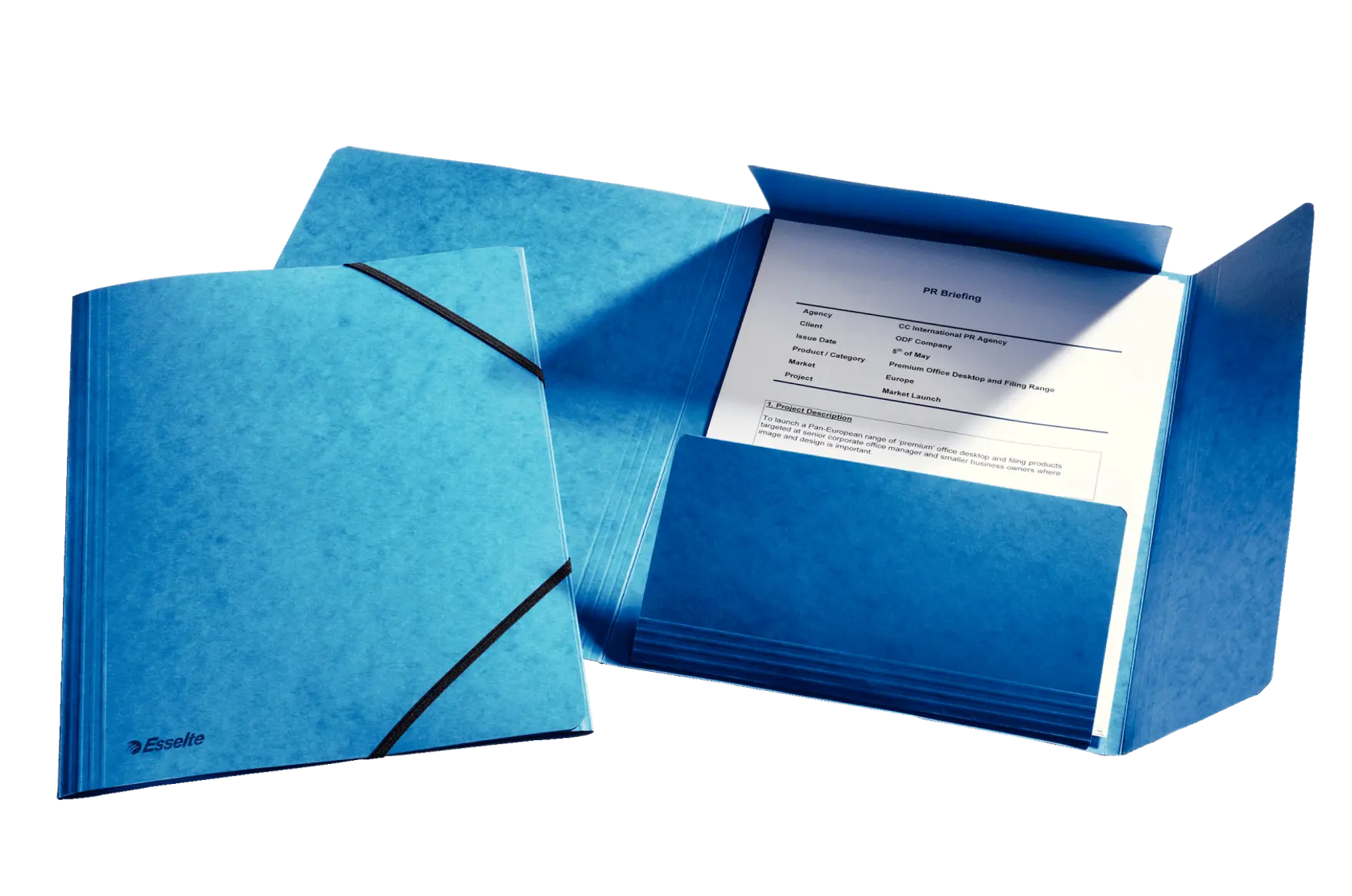 3-klap elastikmappe Esselte FSC® A4 | ESSELTE